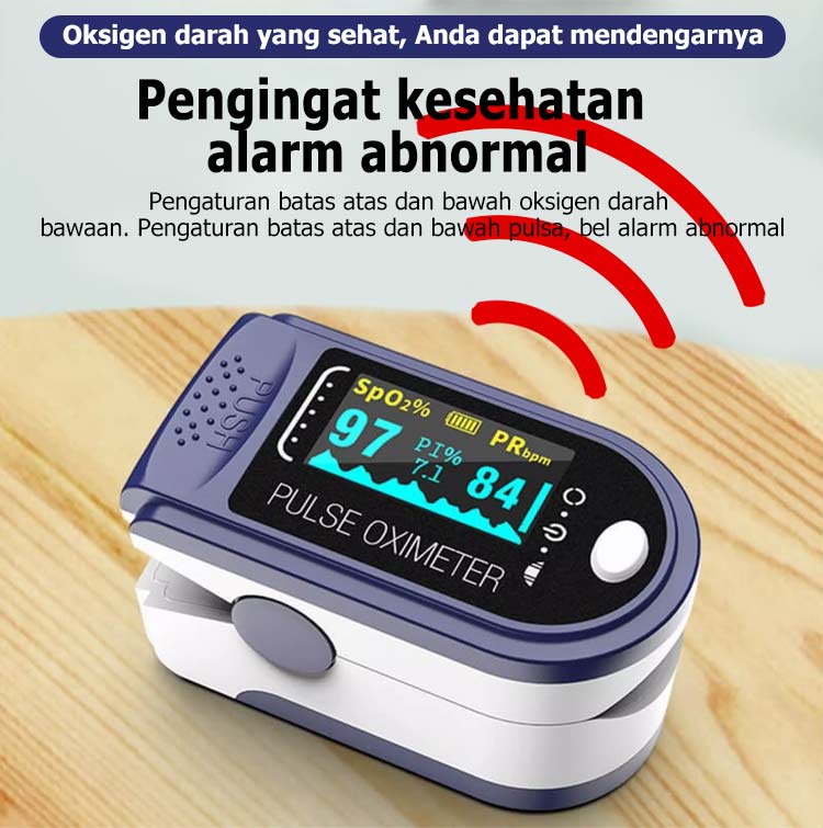 SP01 Monitor Saturasi Oksigen Darah Klip Jari Pulse Oximeter