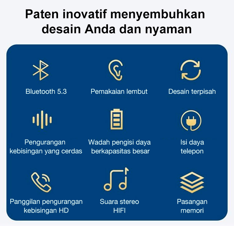 Garansi satu tahun-Baru Upgrade Kualitas Tinggi Klip Telinga Tulang Konduksi Headset Bluetooth ...