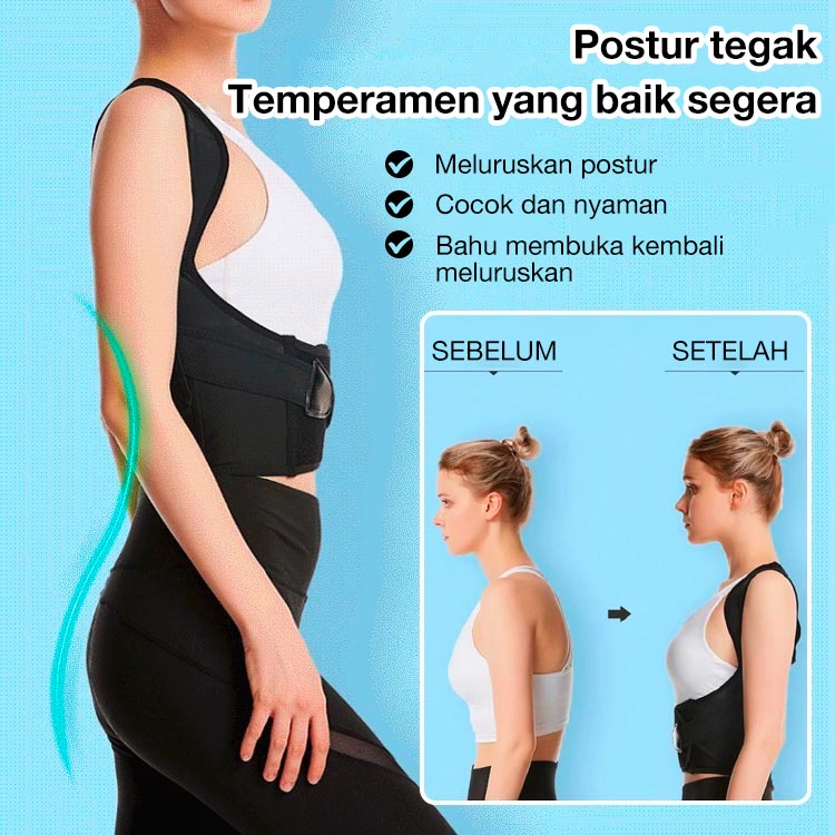 Ahli Medis Amerika Direkomendasikan-Sabuk koreksi postur profesional ...